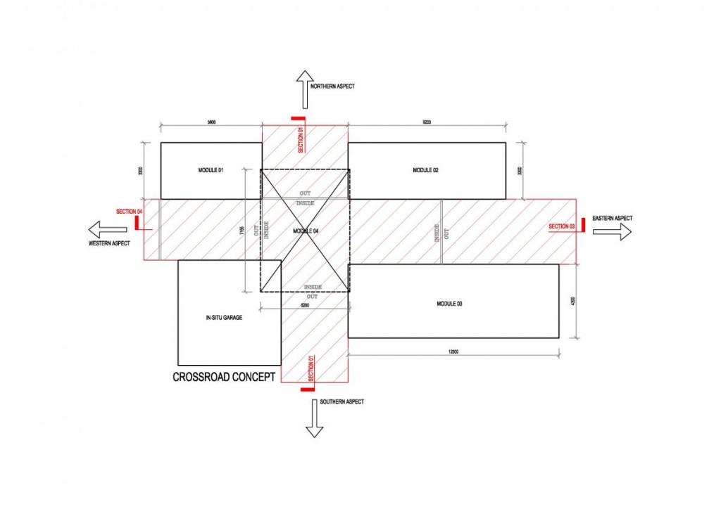 Crossroad House – An alternative to Volume Housing. - Residential ...